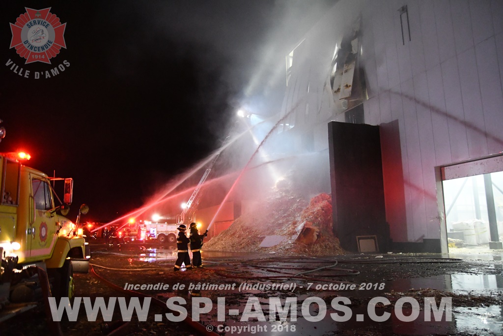 2018 – – Service des incendies de la Ville d'Amos